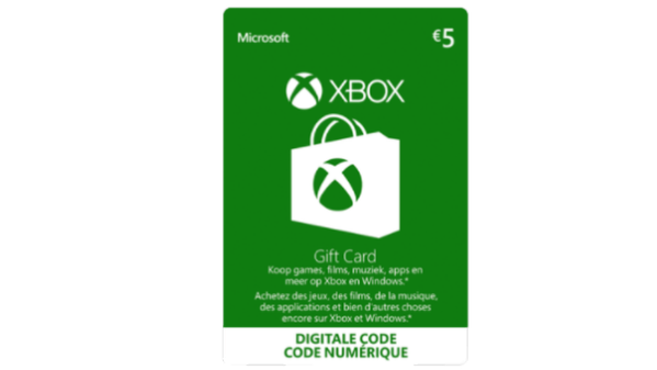 Xbox Digital Gift Card € 5 online kopen | AH Voordeelshop